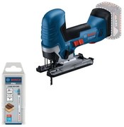 Bosch - 18V AKU přímočará pila GST 18V-125 S, s příslušenstvím, bez baterie a nabíječky 0615V0003B