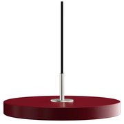 Červené LED závěsné svítidlo s kovovým stínidlem ø 31 cm Asteria Mini – UMAGE