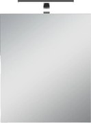 byLIVING Zrcadlová skříňka Spree s LED (bílá, 50 cm)