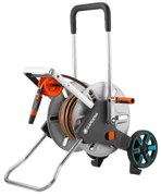 Gardena CleverRoll - Vozík na hadici CleverRoll M Easy, kovový, s hadicí Flex a příslušenstvím, 25 m 18547-20