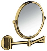 Axor Universal Circular - Kosmetické nástěnné zrcátko, leštěný vzhled zlata 42849990
