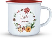 Hrneček Veselé Vánoce - červený 236 ml