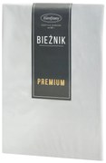 UBRUS VELVET 40X140 CM BÍLÝ