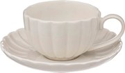 Porcelánový šálek s podšálkem ROMY, Ø 6 cm