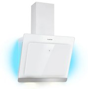 Klarstein Aurora Eco 60, digestoř, 60 cm, nástěnná, 550 m³/h, LED displej, bílá