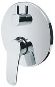 Mereo Eve - Baterie pod omítku, pro 2 spotřebiče, s tělesem, chrom CBV60106A