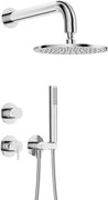 Deante Concealed shower set, with shower head