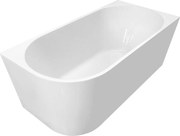 Aqualine Tibera - Vana 140x70 cm, pravá, bílá E1055