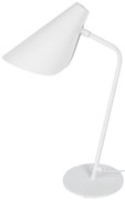 Bílá stolní lampa SULION Lisboa, výška 45 cm