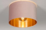 Stropní designové svítidlo Wildmore Pink and Gold 40