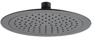 Laveo Leia, horní/hlavová sprcha 240x240 mm, kulatý, černá, LAV-NLE_7DAD