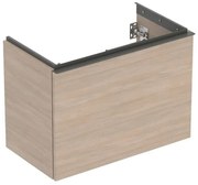 Geberit Acanto - Umyvadlová skříňka, 74x54x42 cm, 2 zásuvky, dub 503.009.JH.1