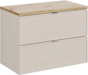 Skříňka pod umyvadlo s deskou Bella – Kašmír (SET-BC B ARTISAN 80CM)