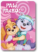 Deka dětská Paw Patrol růžová flecee 140x100cm Faro