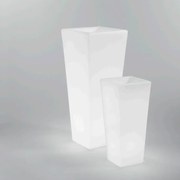 FAN I-GECO-VASO-Q-XL Dobíjecí LED váza dobíjecí GECO bílá 4W 240LM RGBW stmívatelné IP65 vč.dálk.ovladače 90 x 38 cm - FANEUROPE