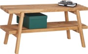 XXXLutz BOTNÍK S LAVICÍ, 100/45/40 cm Linea Natura - 002748010402