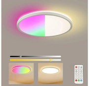 Brilagi - LED RGB Stmívatelné svítidlo ULTRA SLIM LED/18W/230V pr. 30 cm bílá+DO