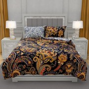 Saténové ložní povlečení BOHEMIAN DREAM standardní délka