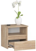 Noční stolek CL1 40 cm dub sonoma