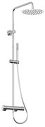 Ravak - Sprchový set s termostatem, průměr 25 cm, chrom X070539
