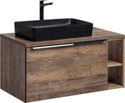 Comad Koupelnová skříňka s deskovým umyvadlem set dub Santa Fe Oak 100 dub santa fe