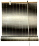Černá/v přírodní barvě bambusová roleta 150x160 cm Vela – Gardinia