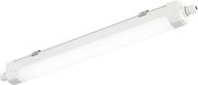 FAN LED-RUBIS-60 Vlhkotěsná stropní LED svítidlo Rubis (bílé, PC) 18 W, 2400 lm, CCT 3000 / 4000 / 6500 K, IP65, 600 x 58 x 62 mm - FANEUROPE