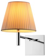 Flos F6307007 KTribe W, designové nástěnné lampa se stmívačem, 1x70W E27, světle hnědý textil, výška 35cm