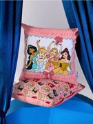 Sinsay - Bavlněné povlaky na polštáře Disney Princess 2 pack - růžová