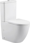 Erga Torre, WC kombi mísa 620x385x835 mm, Tornado 2.0 + toaletní sedátko, bílá lesklá, ERG-V03-TORRE-TO2-WH