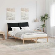 Rám postele Hnědo-černá 150 x 200 cm Masivní borovicové dřevo 3394375