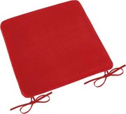 Bellatex Sedák hladký Korall micro 40x40 cm červená