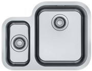 Franke Smart - Dřez SRX 160/7, 58x45 cm, nerez 122.0736.138
