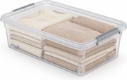 ALTOM Úložný box pod postel, s víkem a kolečky, 58x39x16cm BASESTORE