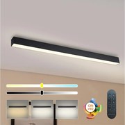Brilagi - LED Stmív. stropní svítidlo SLEEKLINE LED/40W/230V Wi-Fi Tuya černá+DO