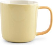 Světle žlutý hrnek z kostního porcelánu 370 ml Mae – ONA