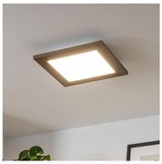 Brilagi - LED Stmívatelné svítidlo SLIMFRAME WOOD LED/25W/230V 34x34 cm + DO
