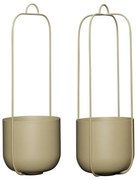 Kovové závěsné obaly na květináče v sadě 2 ks ø 16 cm Lotus – Hübsch