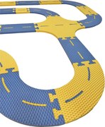 Vylen Pěnová autodráha  51 Světle modrá / 11 Tmavě žlutá