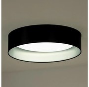 Duolla - LED Stropní svítidlo ROLLER LED/24W/230V pr. 45 cm černá/stříbrná