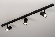 Stropní svítidlo kolejnicové do kuchyně Antre Black 3