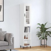 Skříň highboard bílá 34,5 x 34 x 180 cm kompozitní dřevo