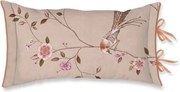 Pip Studio polštář Bamboo Blossom 35x60cm, béžový (Perkálový dekorativní polštář s výplní )