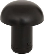 LED stolní lampa FUNGHI 11,2 cm, černá