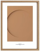Idealform Poster no. 6 Round composition Barva: Terracotta, Velikost: 300x400 mm