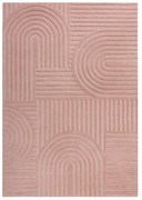 Flair Rugs, Kusový koberec Solace Zen Garden Blush, 120x170, růžová, ložnice
