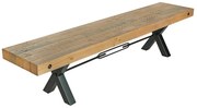 Designová lavice Thunder 200 cm přírodní - borovice