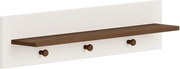 Béžový nástěnný dětský věšák 80x18 cm Sezane – Vipack