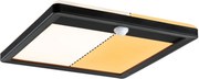P 94709 LED venkovní panel Lamina Backlight pohybové čidlo neláká hmyz IP44 hranaté 250x47mm CCT 14W 230V černá umělá hmota - PAULMANN