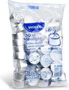 Wimex 35150 - čajová svíčka 39 × 23 mm, ~ 8 h - 50 ks